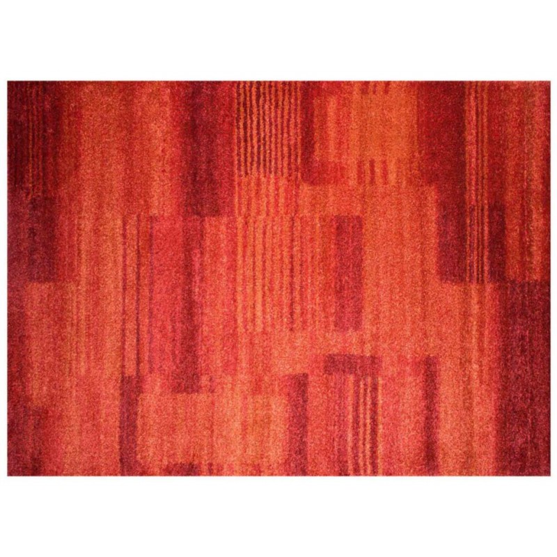 Shades Tapete Contemporáneo Rojo