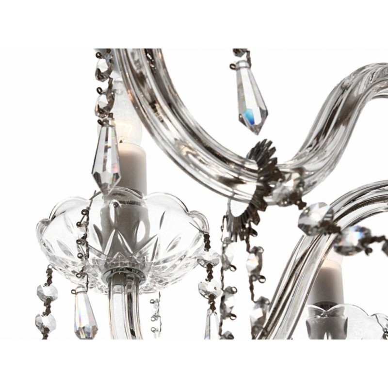 Elegance Candil Moderno Plata