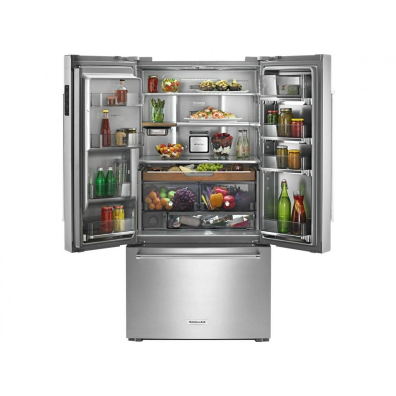 Refrigerador 36 Kitchen Aid acero KRFC704FSS