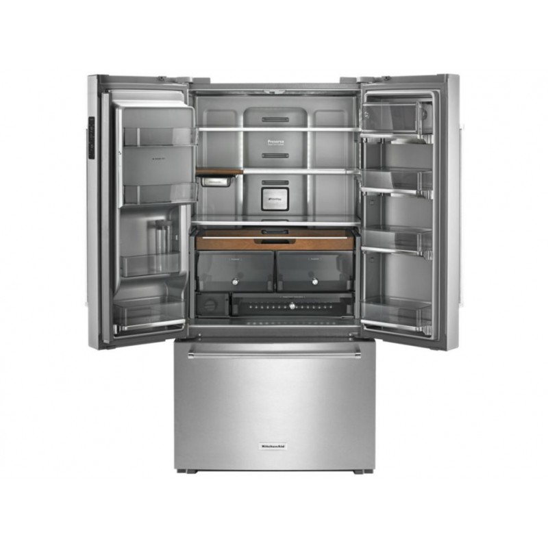 Refrigerador 36 Kitchen Aid acero KRFC704FSS