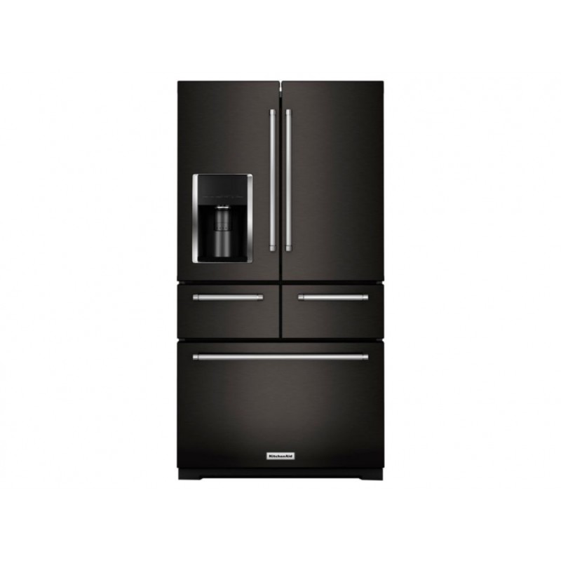 KitchenAid KRMF706EBS Refrigerador 26 Pies Cúbicos Negro