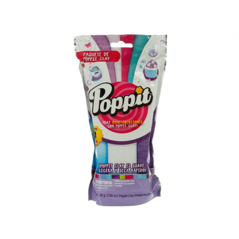 Paquete de Poppit Clay Repuesto Masa Moldeadora