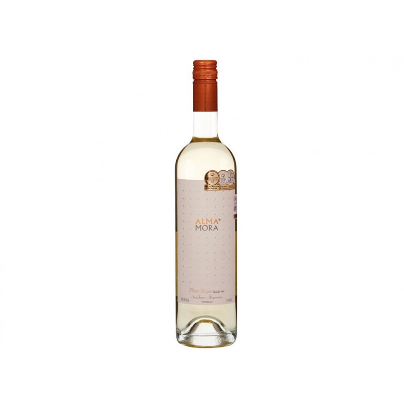 Vino Blanco Alma Mora Pinot Grigio 750 ml